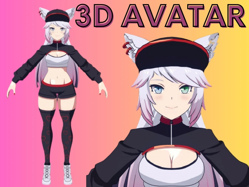 VRChat Avatar Modding, Port 3D Player models for gmod, sfm, character | Upwork