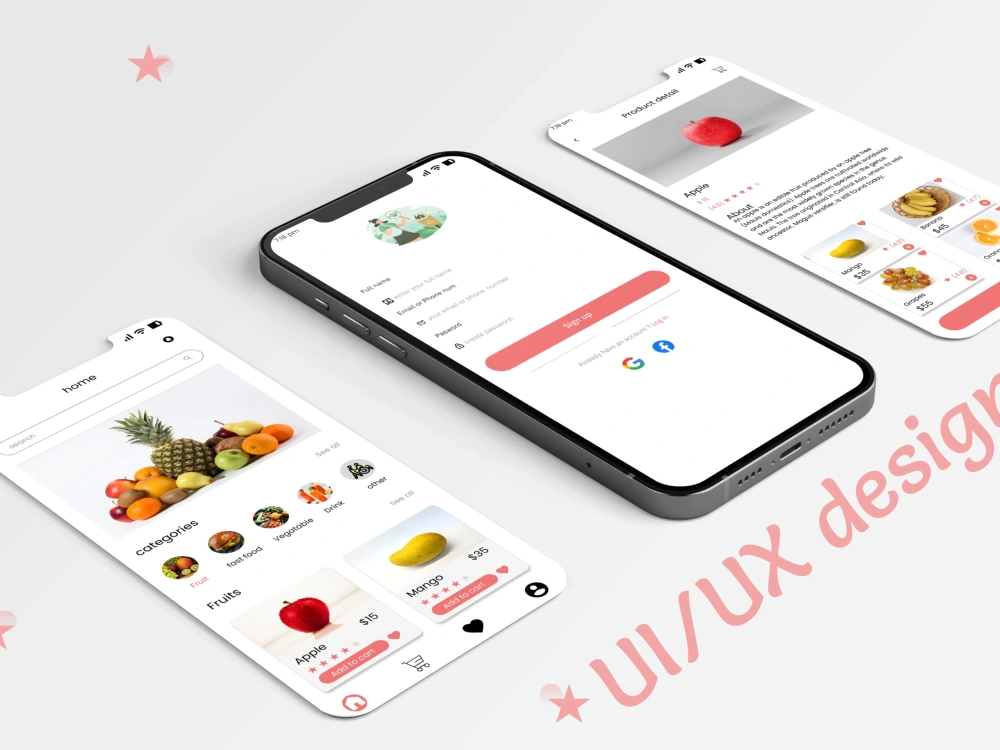 An awesome Mobile app Design UI | Upwork