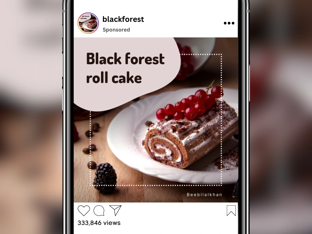 An elegant Backery post designs for social media | Upwork