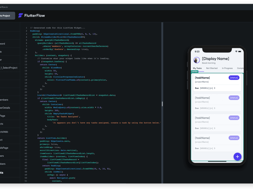 Scalable and responsive flutterflow/flutter mobile apps | Upwork