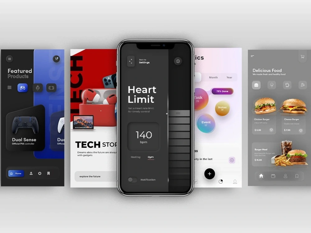A Professional mobile app design UI UX in figma and xd | Upwork