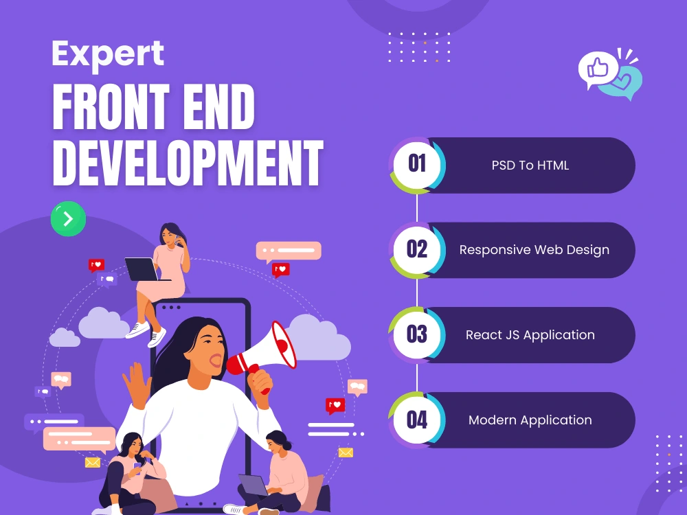 Front end developer react, frontend web development, front end designer | Upwork