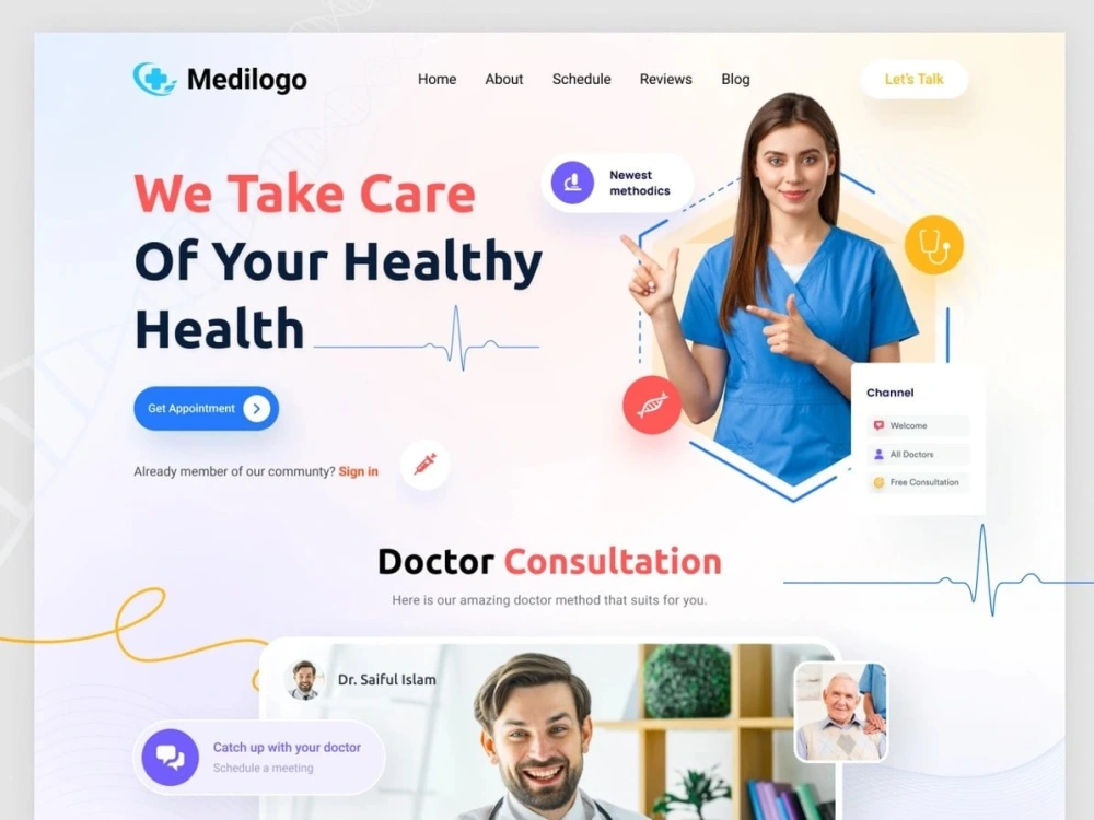 Create attractive HTML and WordPress landing page design | Upwork