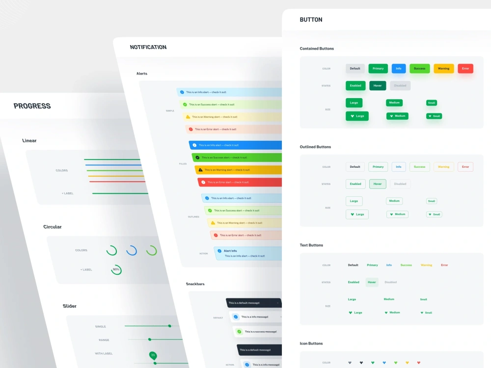 I will provide you with clean UI mobile app design with UX friendly ...