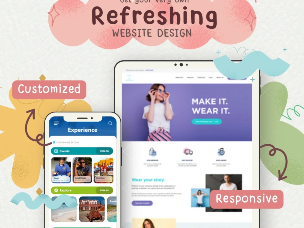 Amazing Custom Website Design Mockups | Upwork