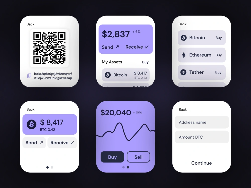 A UX UI design for apple watch or android smartwatch app | Upwork