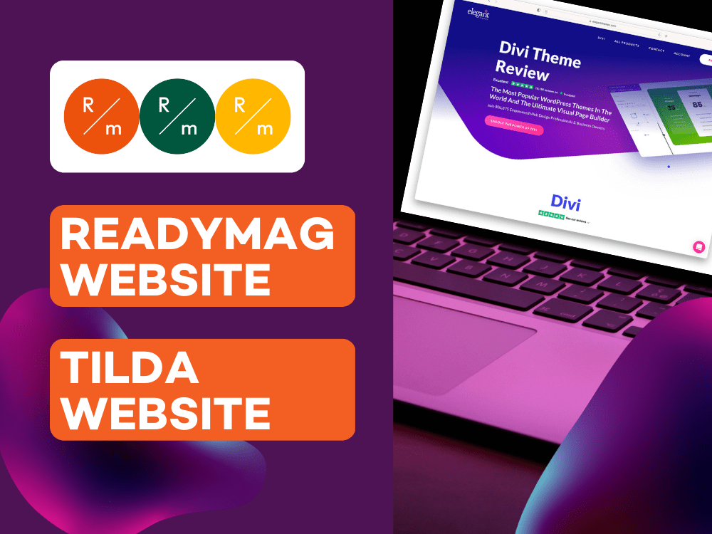 Complete Readymag website with amazing animations, Tilda website, Readymag | Upwork