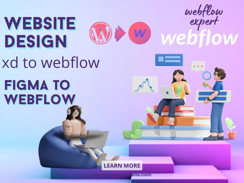 An expert Webflow developer to design A Webflow website | Figma to Webflow | Upwork