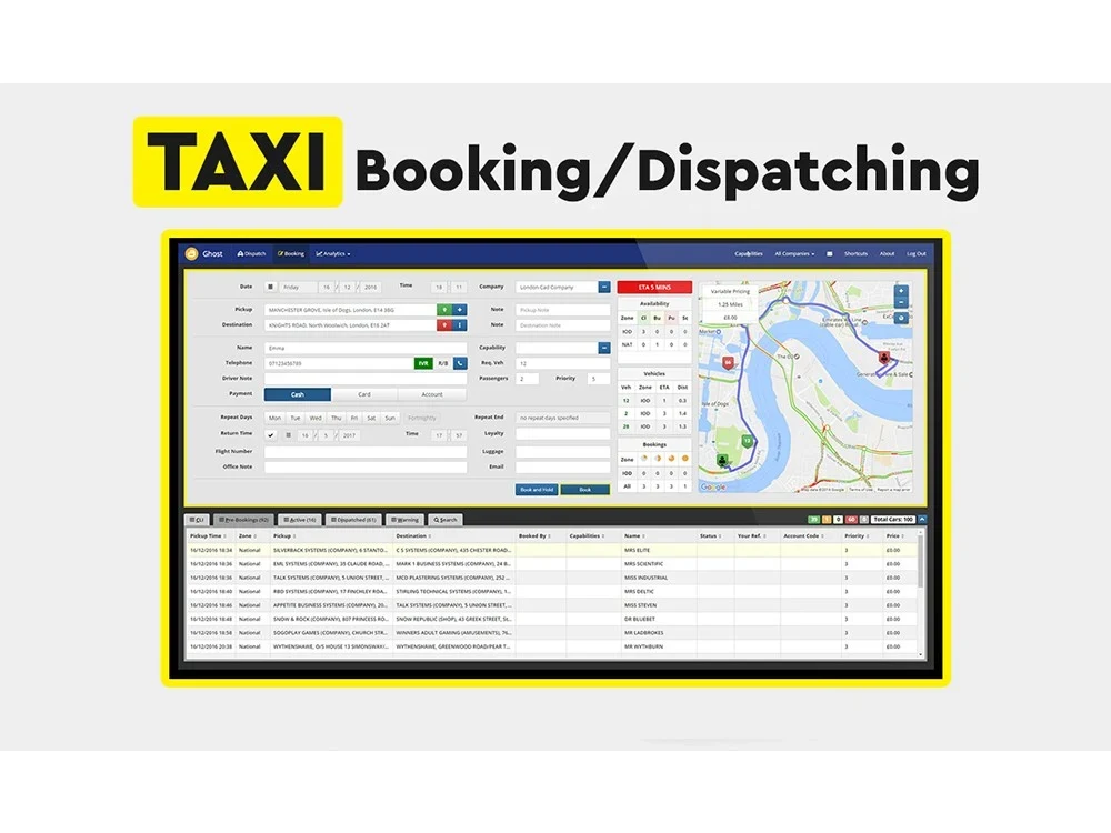 Cost saving and efficient cab booking and dispatching | Upwork