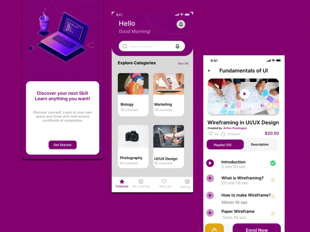 A fantastic UI Landing pages that drives good user experience | Upwork
