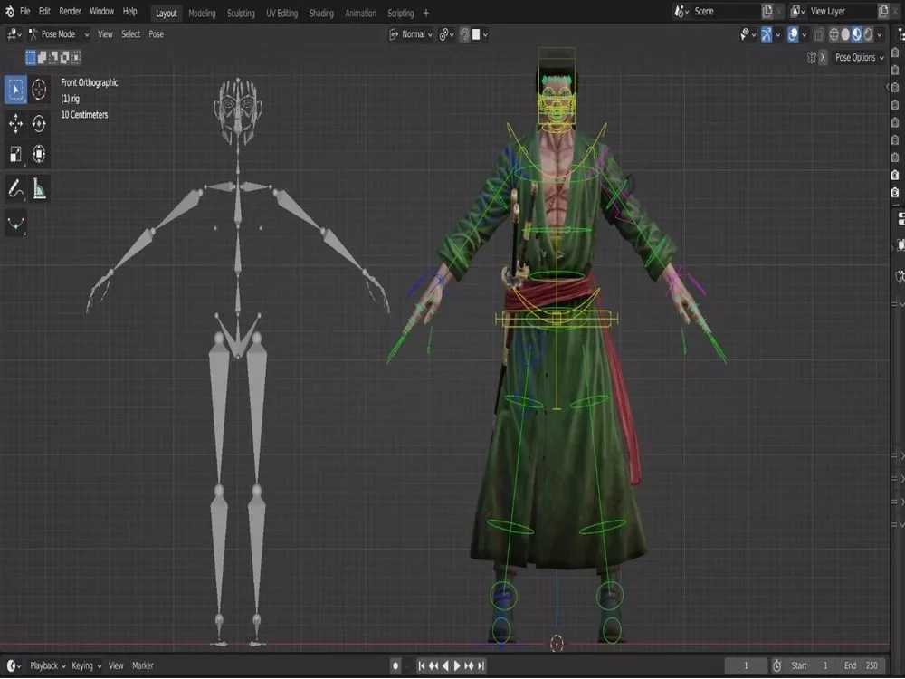 3d character rigging in blender and maya | Upwork