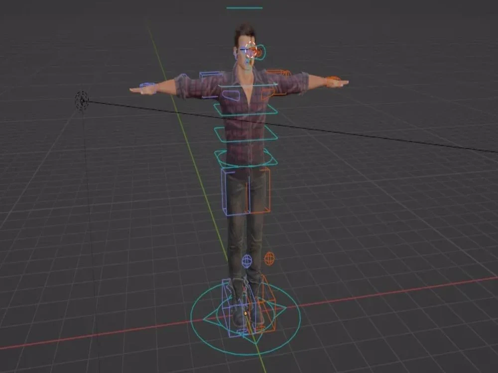 3d character rigging in blender and maya | Upwork