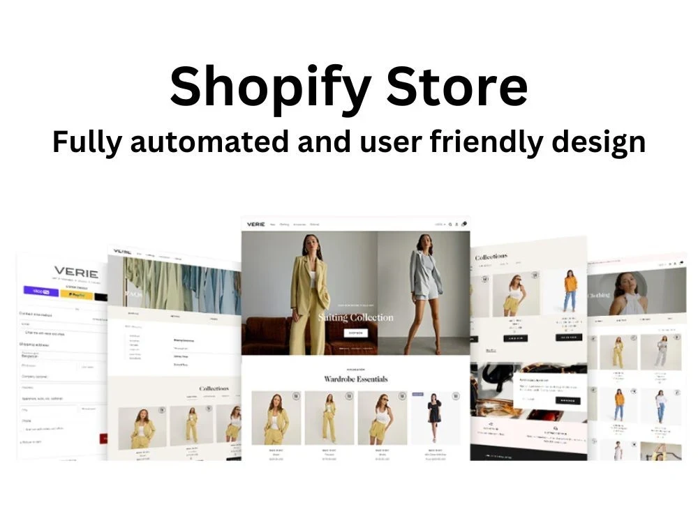 Shopify landing page design with Zipify page builder | Upwork