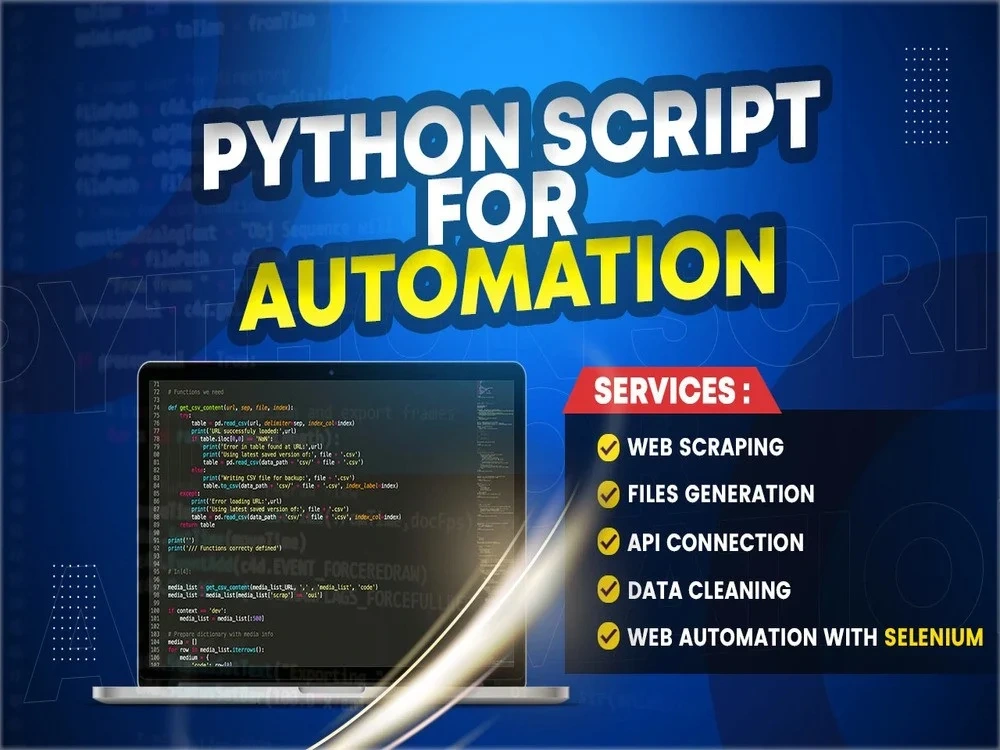 A bot to Scrap data and automate web tasks | Upwork