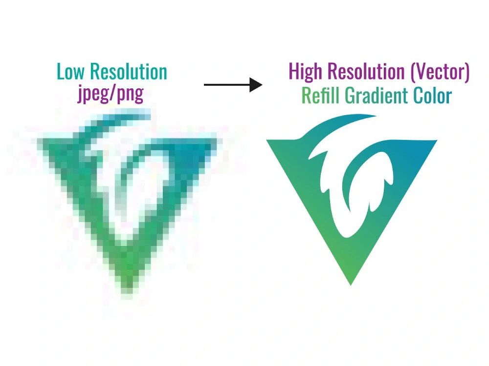 Vector Tracing for a low-quality image (QUALITY GUARANTEED) | Upwork