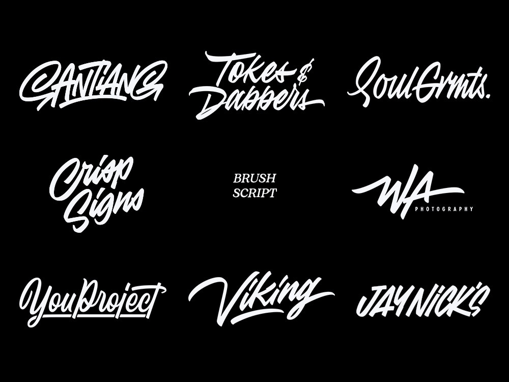 An authentic custom Calligraphy or Lettering design for your business ...