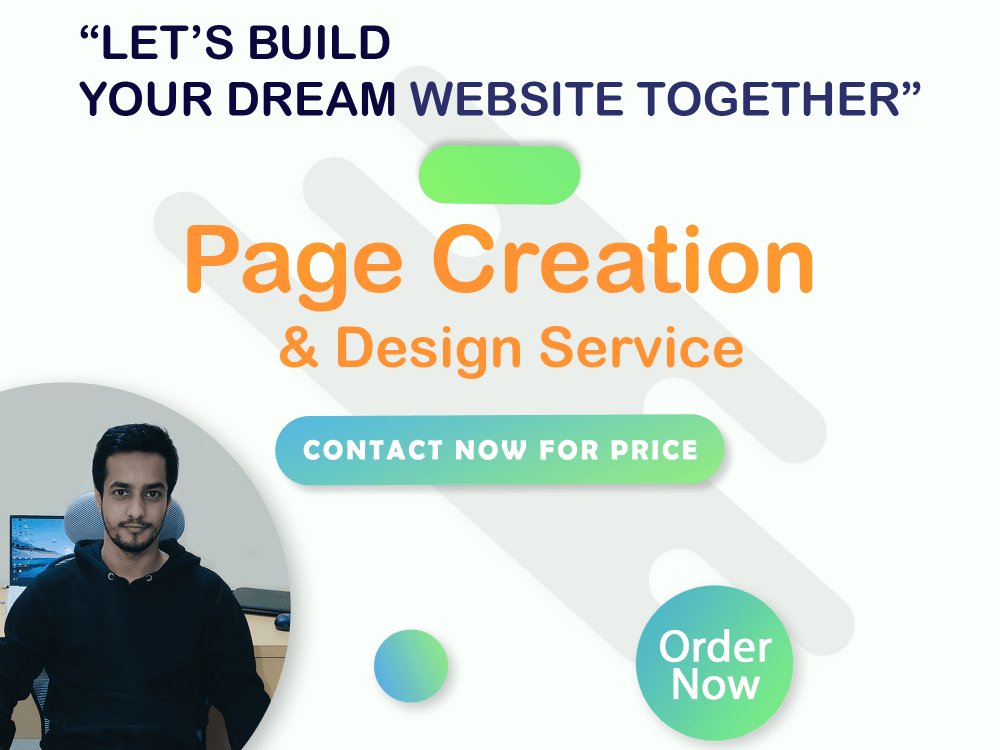 Professional page creation and design services | Upwork