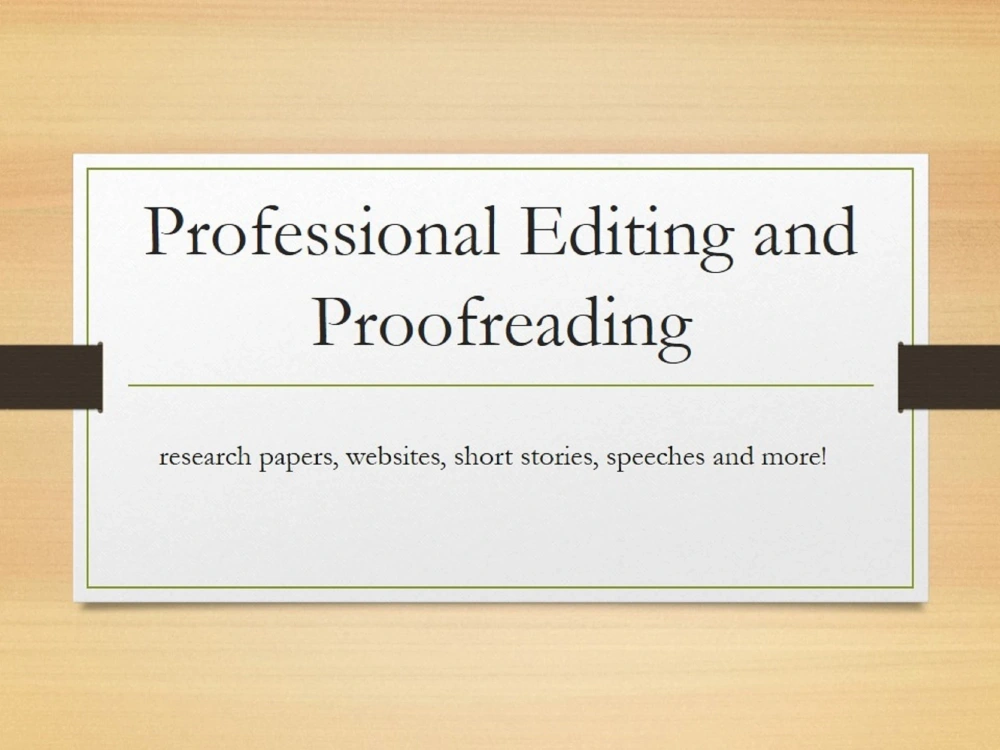 A well-written and error-free document | Upwork