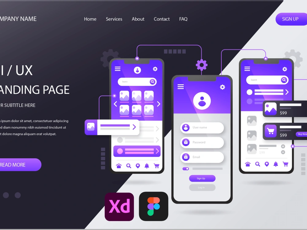 Expert UI UX designer beautiful and intuitive designs | Upwork