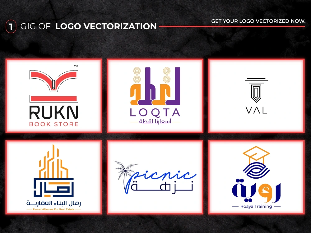 Professional Logo Vectorization Service for your pixelated logo | Upwork