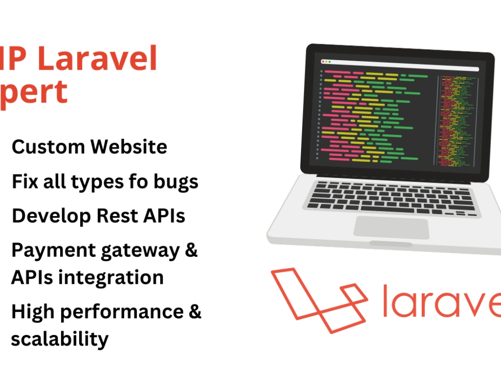 Laravel web application development with dashboard and APIs (Fast & Secure) | Upwork