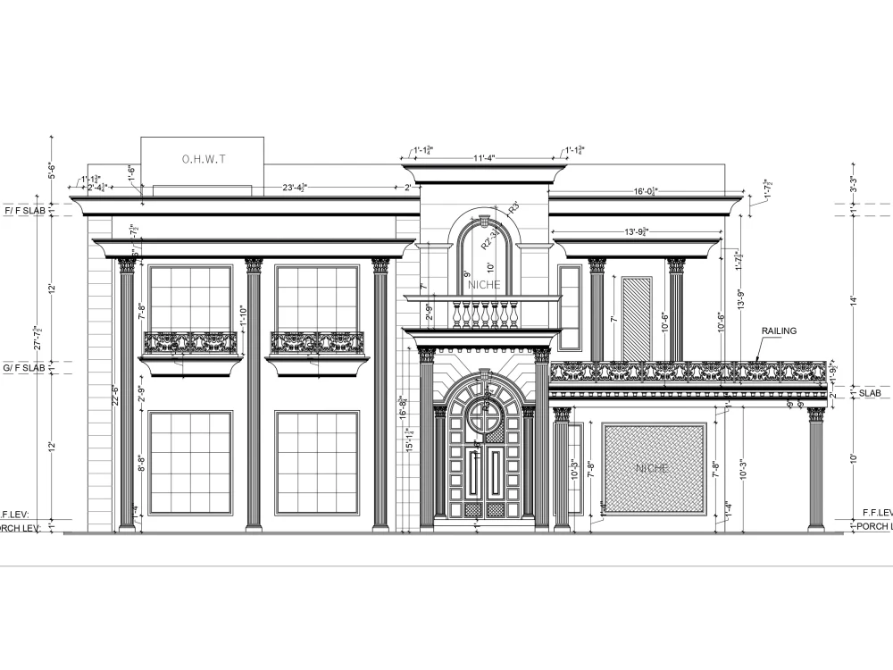 Complete set of Architectural Drawings of House/Building | Upwork