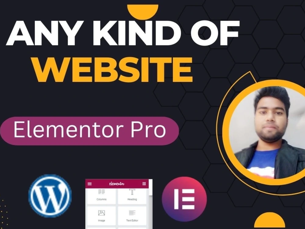 Create any kind of WordPress website elementor or elementor pro | Upwork