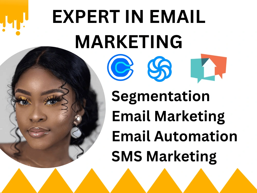 A professional Sendinblue Sendpulse Omnisend email campaigns and automation | Upwork