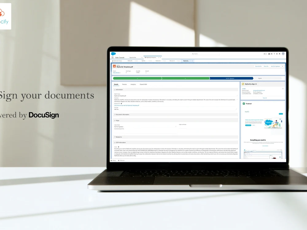 Intelligent Document Management Solution for Salesforce | Upwork