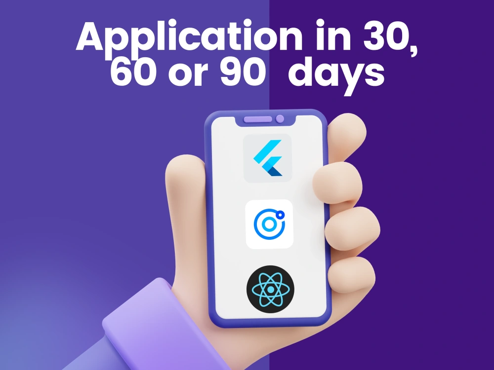 App's en Flutter, React Navite or Ionic | Upwork