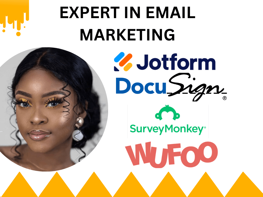 Your online forms, jotform, typeform, survey monkey pandadoc, wufoo form | Upwork