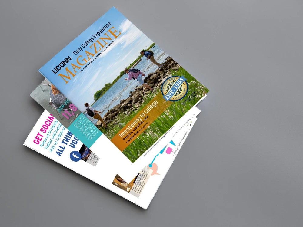 An organized and eye-catching magazine design | Upwork