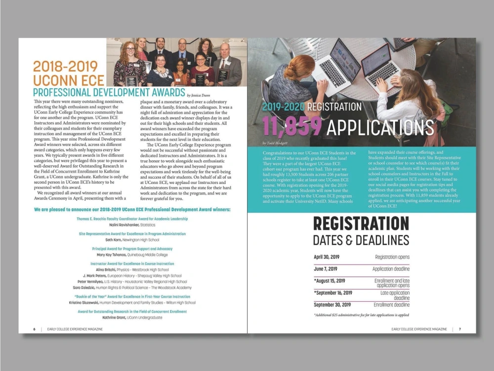 An organized and eye-catching magazine design | Upwork