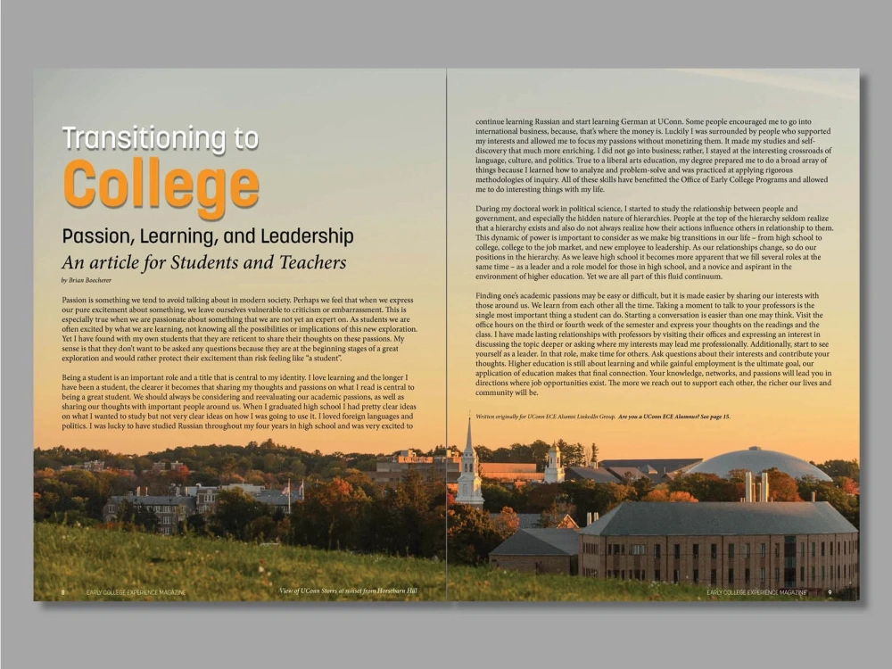 An organized and eye-catching magazine design | Upwork