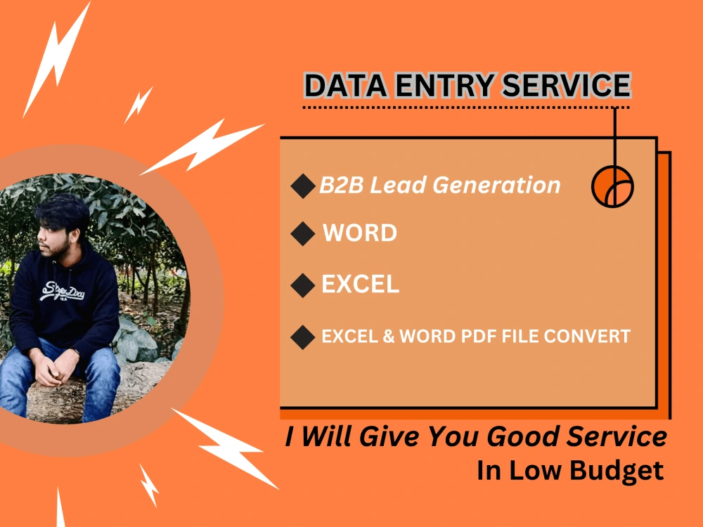 Your Virtual Assistant For Data Entry Copy Paste And B2B Lead Generation | Upwork