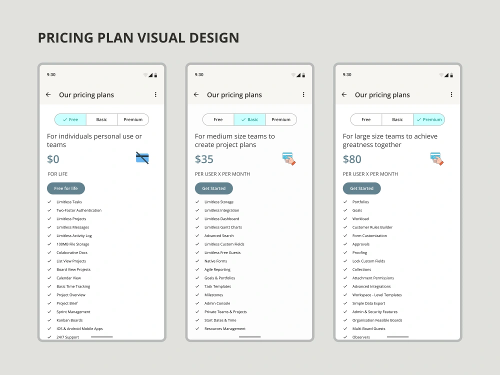 A stunning & user-friendly mobile app UI/UX design in Figma & Adobe XD ...