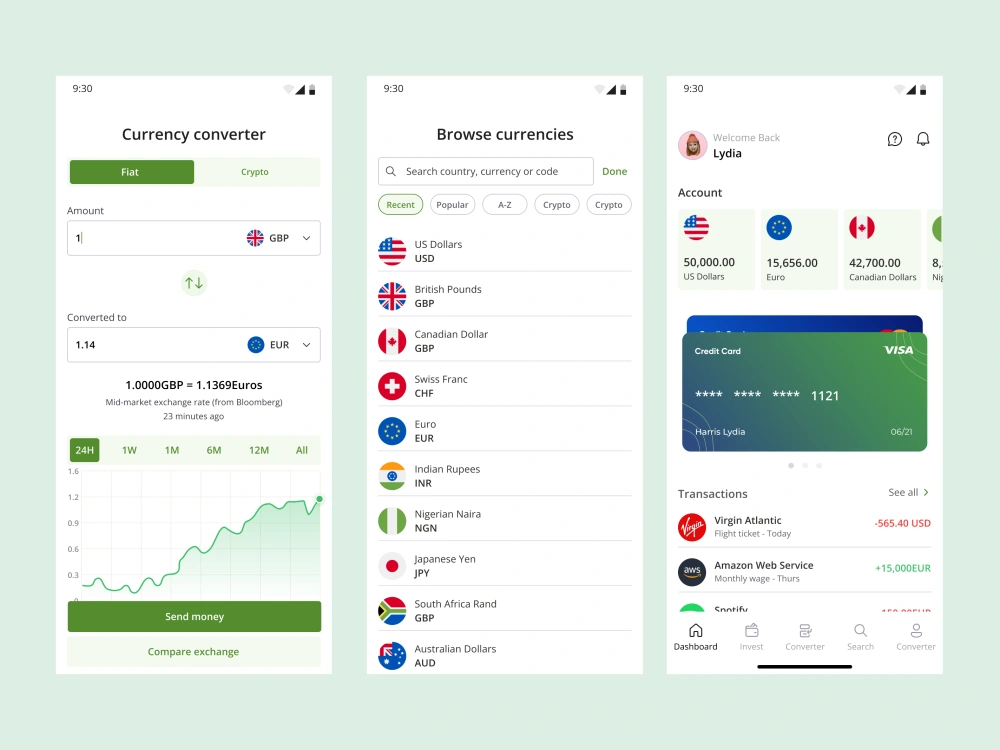 A stunning & user-friendly mobile app UI/UX design in Figma & Adobe XD ...