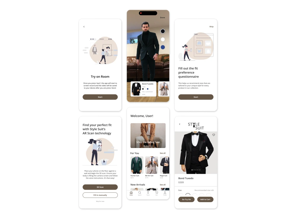 Wireframes and or mockups for your app | Upwork