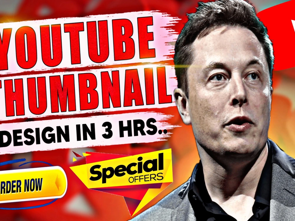 A eye -catching Youtube thumbnail to increase your CTR | Upwork