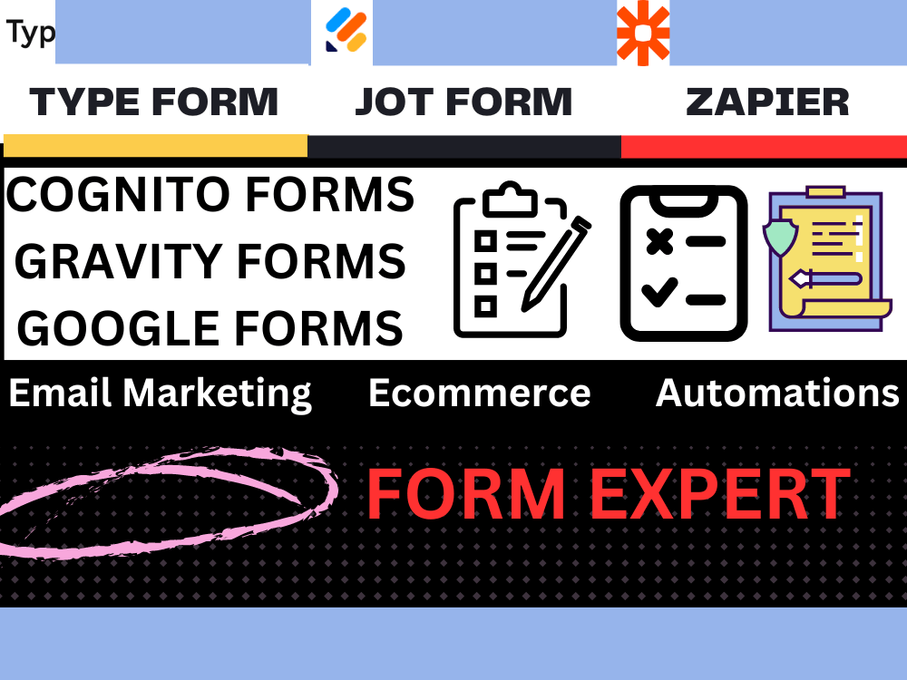 A responsive typeform, google forms, jotform, survey & feedback form ...