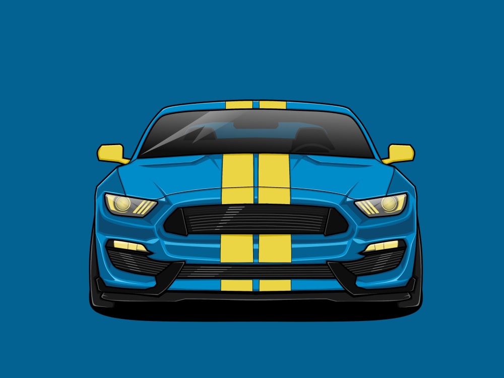 A amazing vector car or any vehicle | Upwork