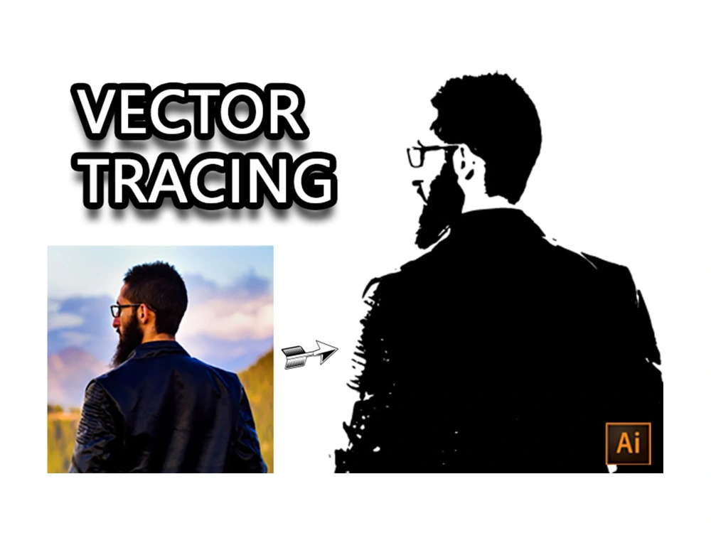High-resolution manual vector tracing from JPG icon, text, and raster logo | Upwork
