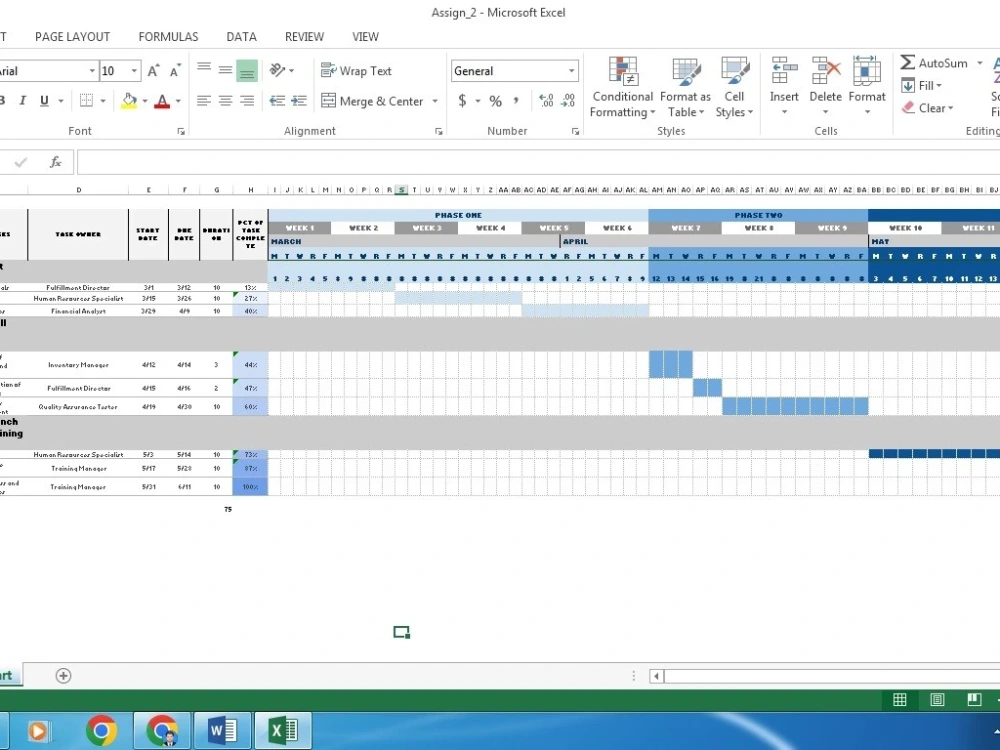 Automated excel spreadsheets as per your requirement. | Upwork