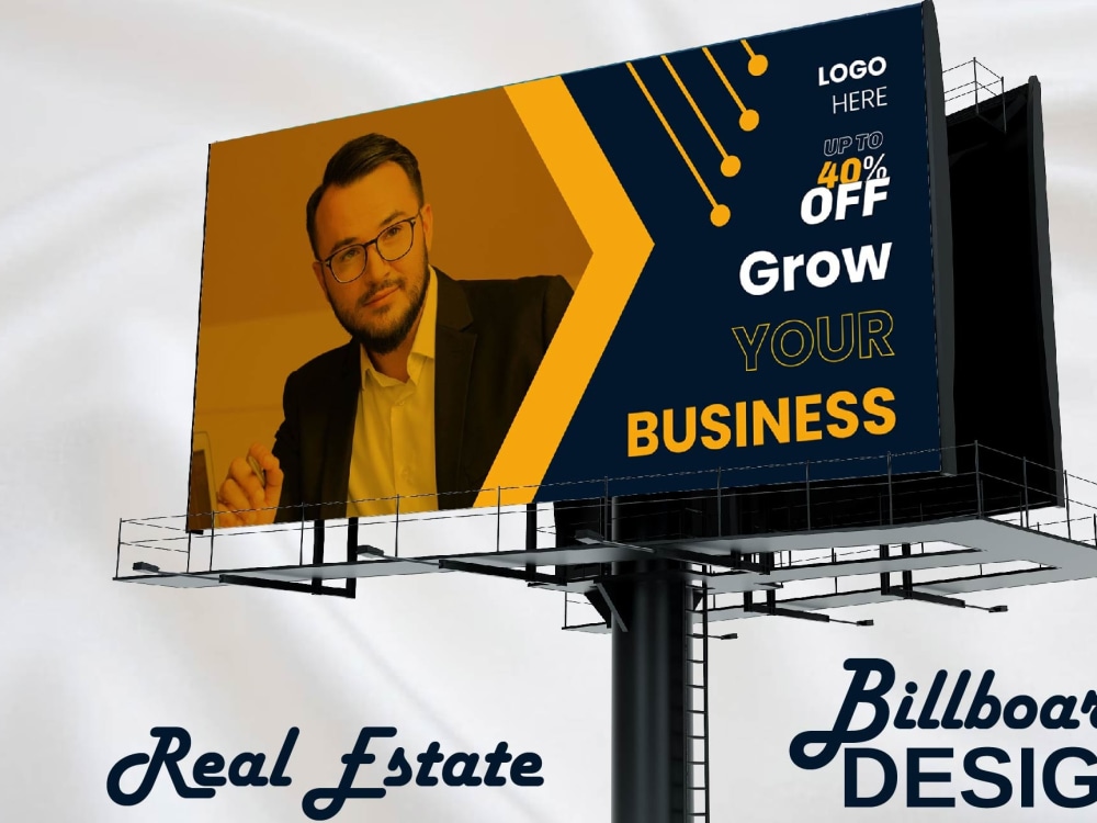 Modern & creative Billboard Design for Eye-Catching Advertisement | Upwork