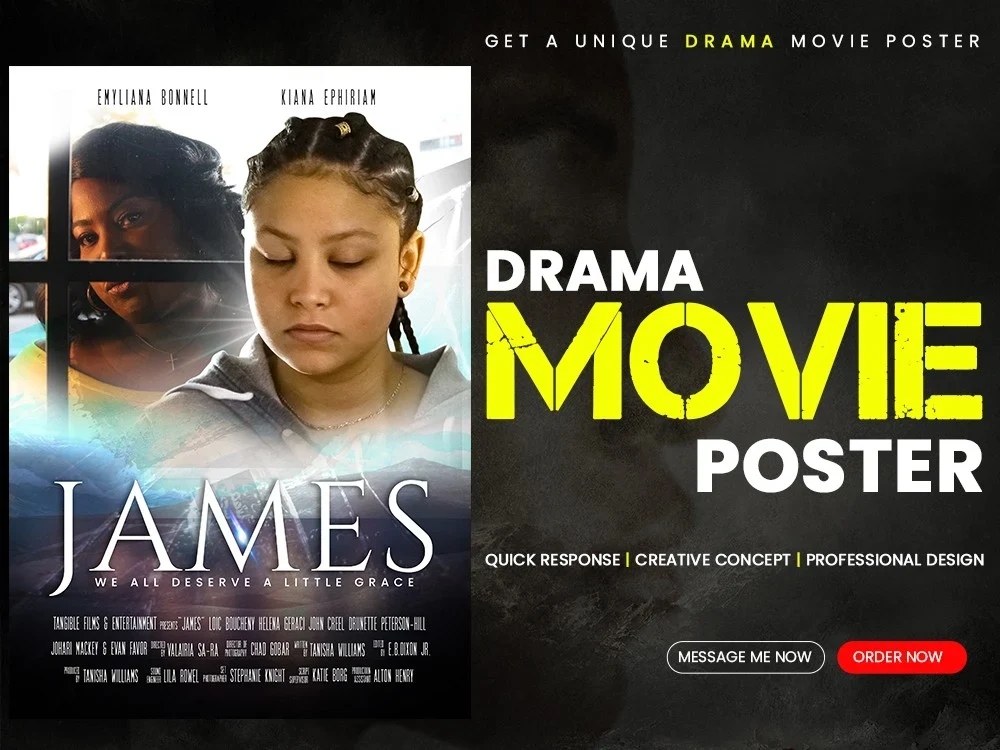Creative film poster | movie poster | drama movie poster | Upwork