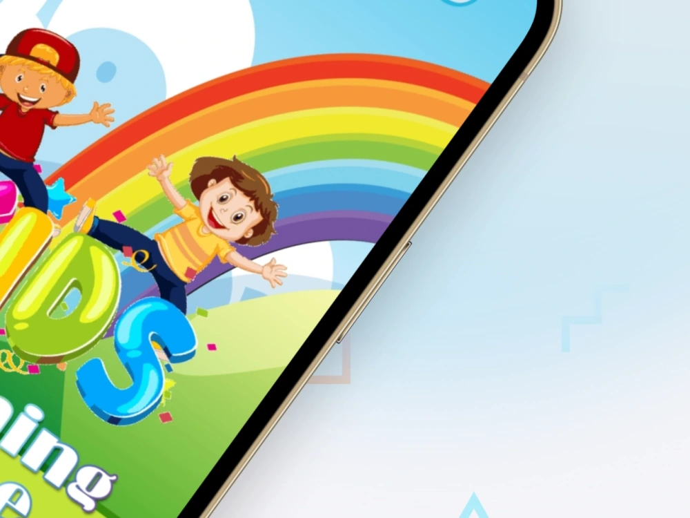 A kids learning mobile app with a great user interface design | Upwork