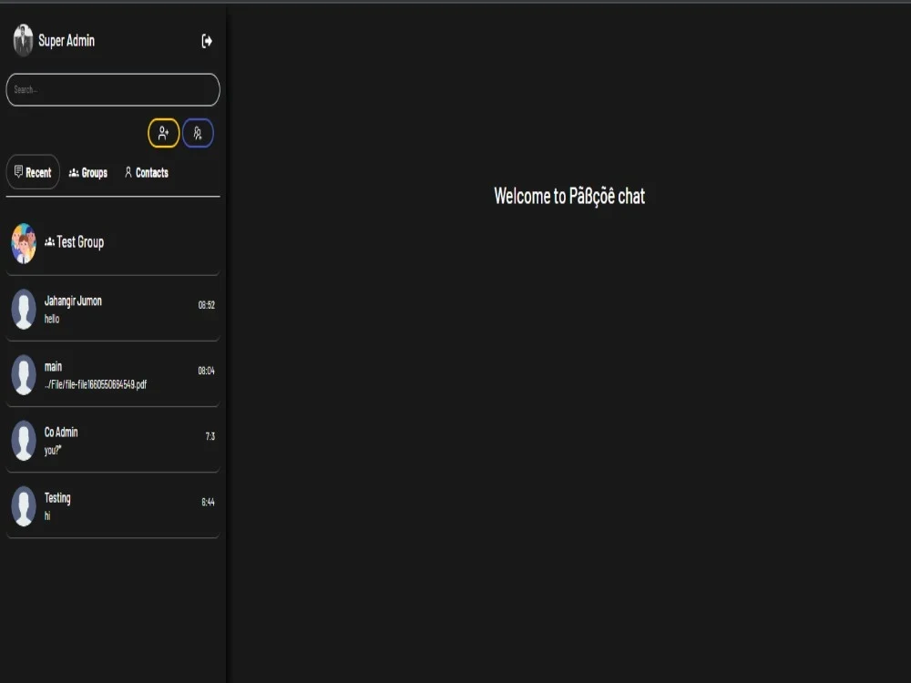 A chat system for your business | Upwork