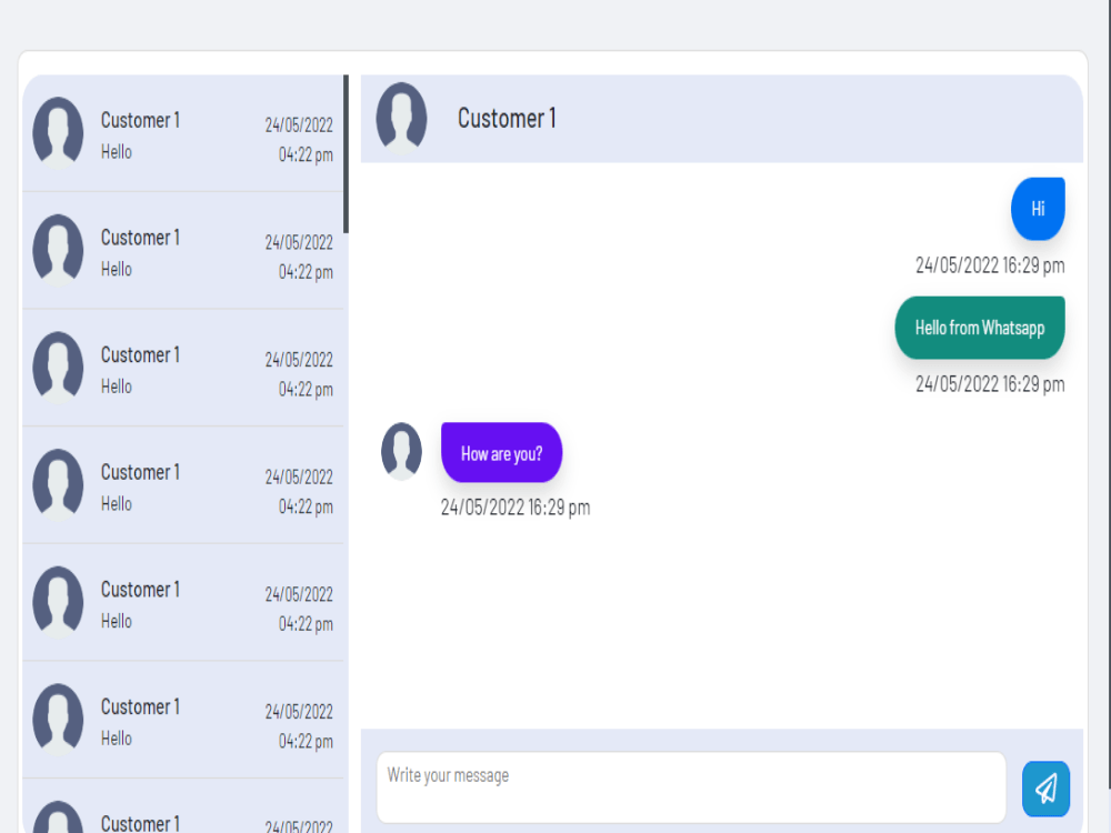 A chat system for your business | Upwork