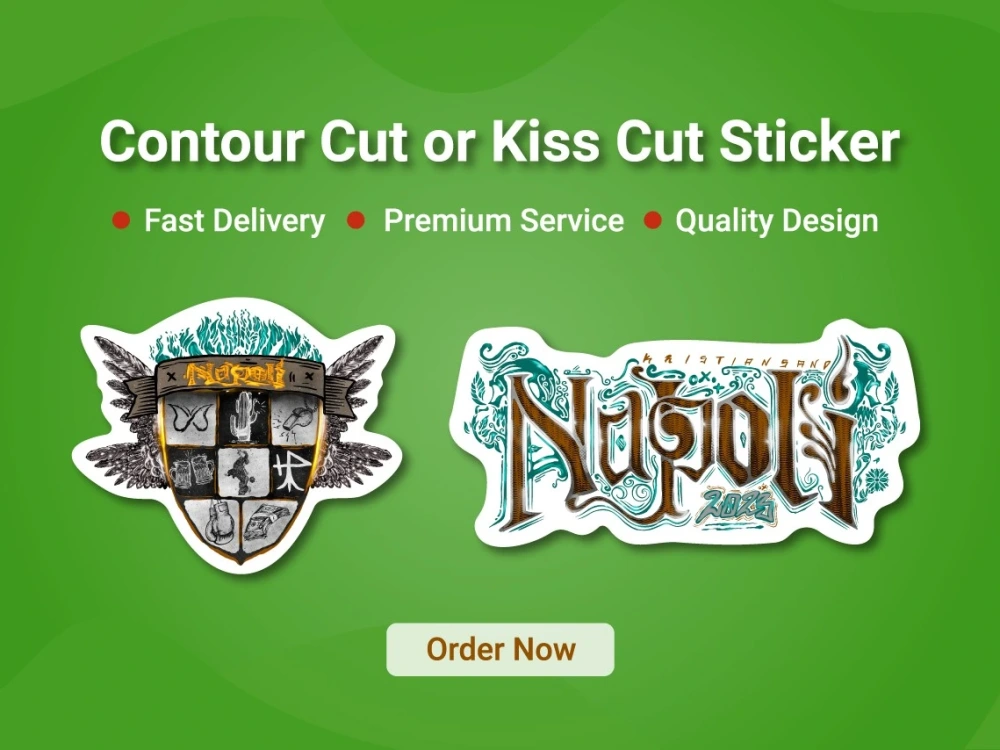 Contour cut for any images or sticker | Upwork