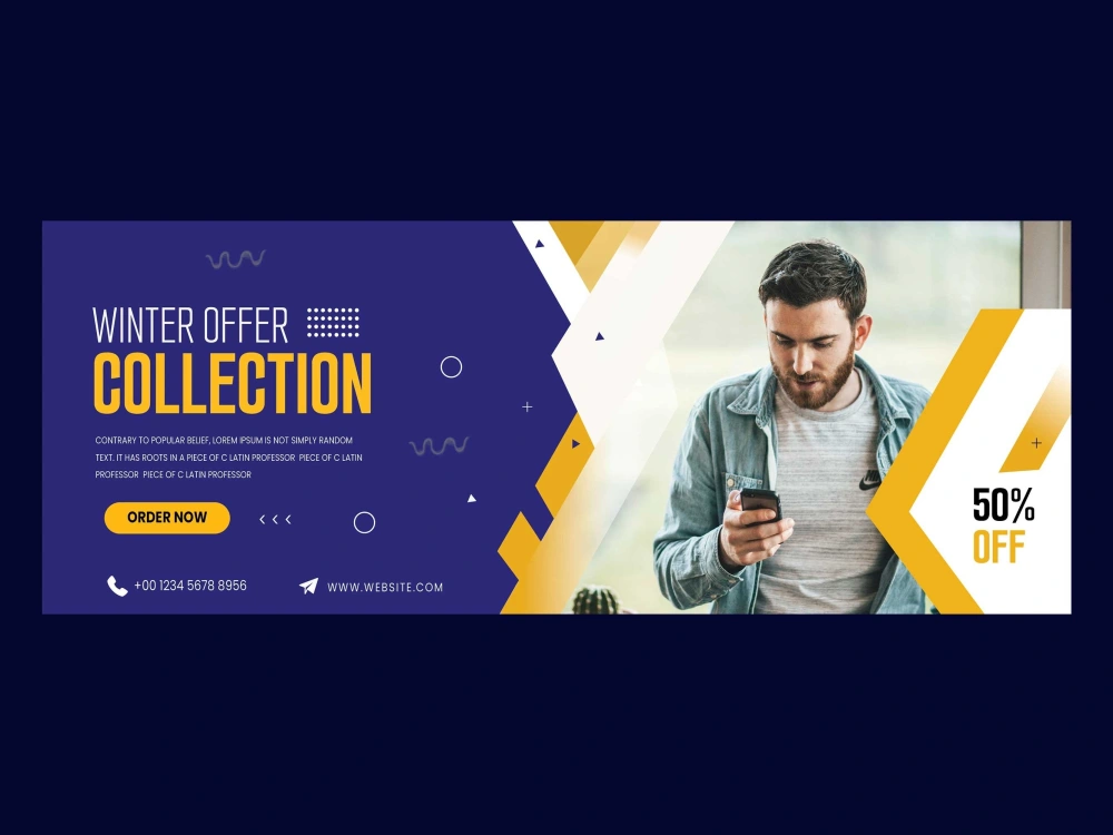 Bespoke Website Banner, Facebook Banner or Google ads Banner | Upwork
